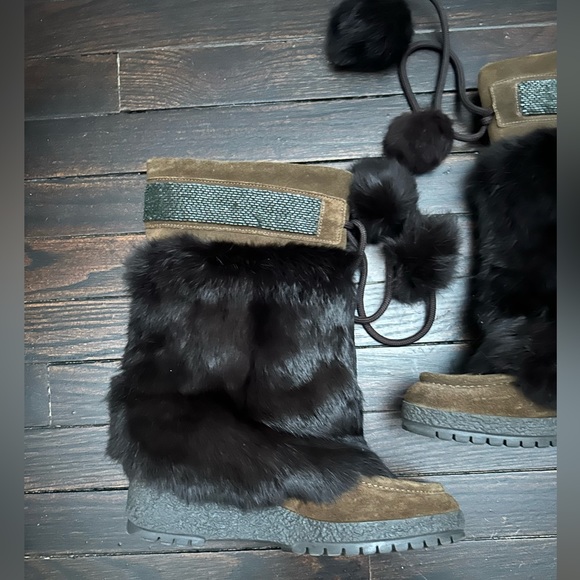 Coach | Shoes | Coach Maryann Rabbit Fur Boots | Poshmark